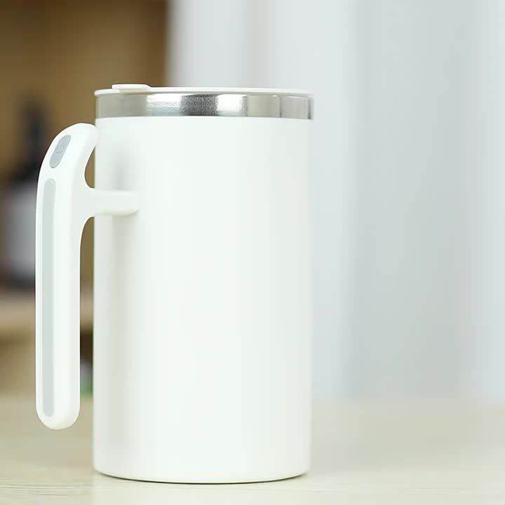 ความจุถ้วยผสมแบบใหม่พร้อมเพลา 380ML วัสดุ 304 กาแฟสแตนเลสข้าวโอ๊ตใช้ได้ทั่วไป | Lazada.co.th