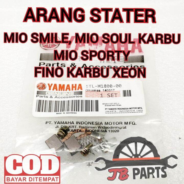 Arang stater Mio Soul Fino Xeon Karbu RC 125 GT Yamaha 5TL , Kualitas ...
