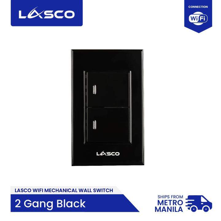 LASCO New Version WIFI Light Switch 2 GANG Mechanical Wall Switch for ...