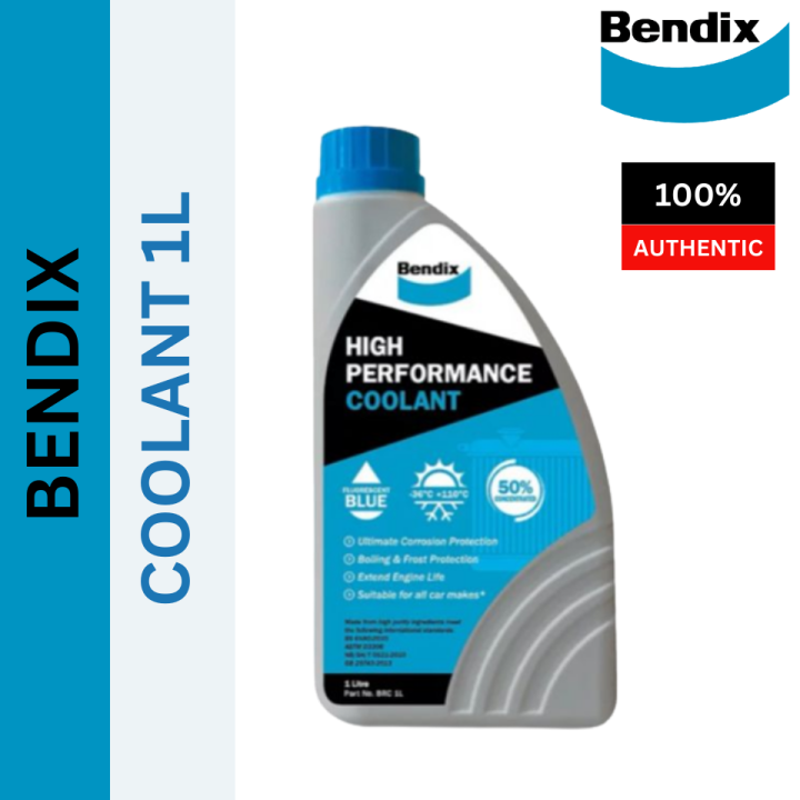 (1 Litre) Bendix High Performance Coolant is a pre-mixed Organic Acid ...