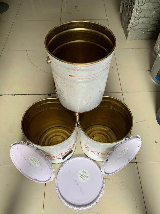 ember palken kaleng besi 25kg lengkap tutup | Lazada Indonesia
