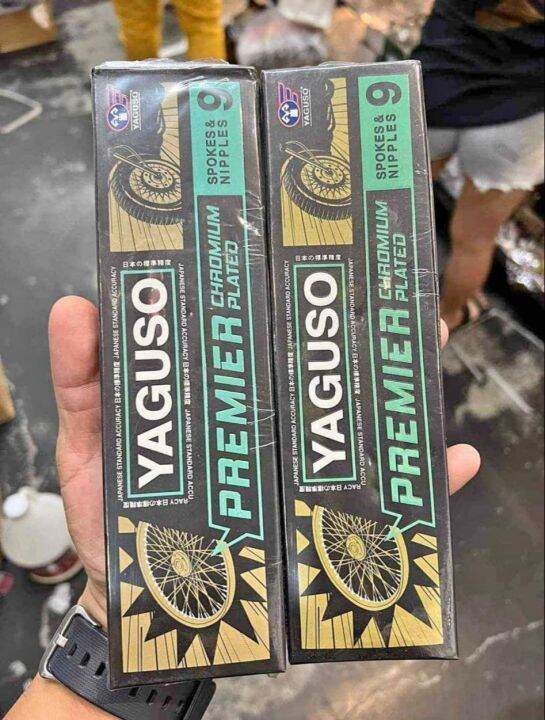 ORIGINAL YAGUSO RIOS SPOKES CHROMIUM PLATED/ ORIGINAL YAGUSO STAINLESS ...