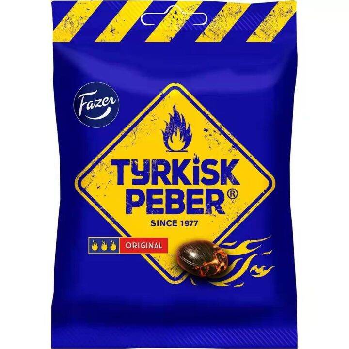 Tyrkisk Peber Original 150g Tyrkish Turkisk Peppar Turkish Pepper Salty ...