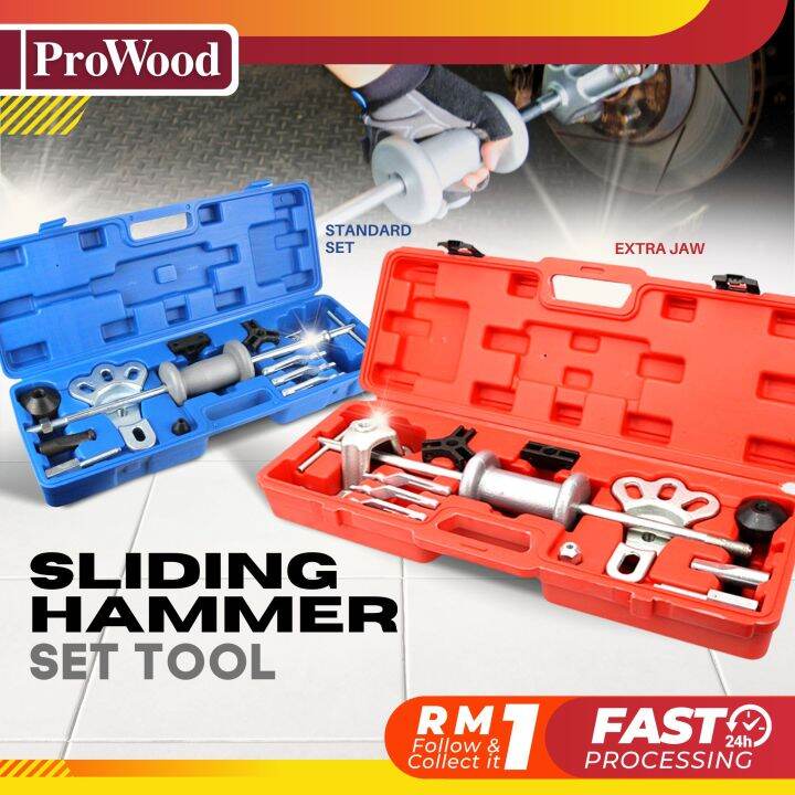 PROWOOD Axle Slide Hammer Dismantle Tool Kit Jaw Puller Wrench Bearing ...