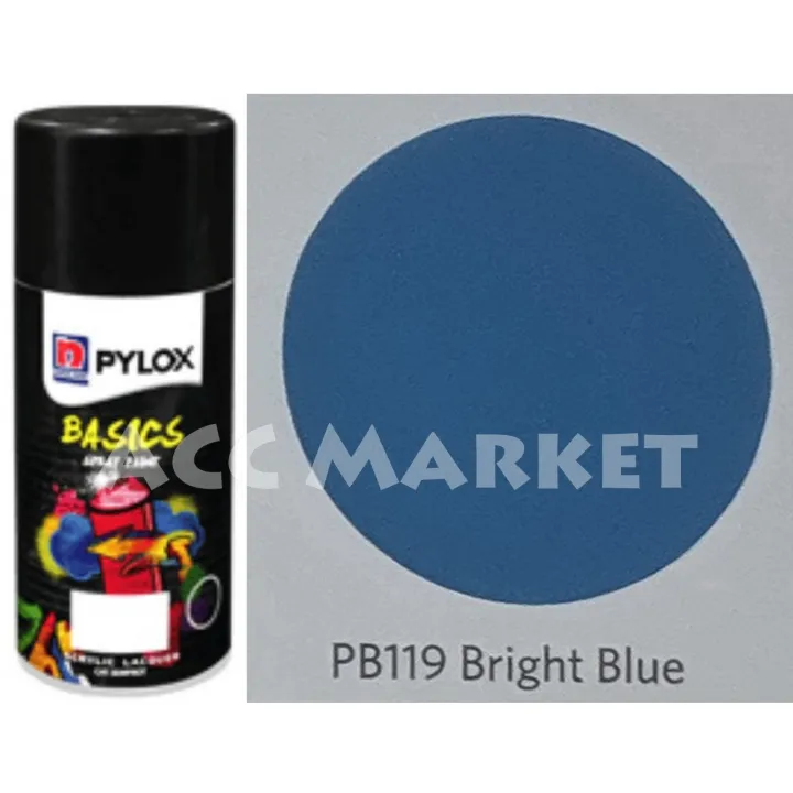 Pylox Basics Pilox Pilok Cat Biru Blue Bright 119 | Lazada Indonesia