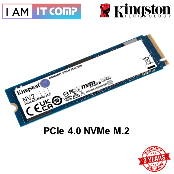 KINGSTON NV1 / NV2 NVMe PCIe 4.0 SSD Internal Solid State Drive 250GB ...