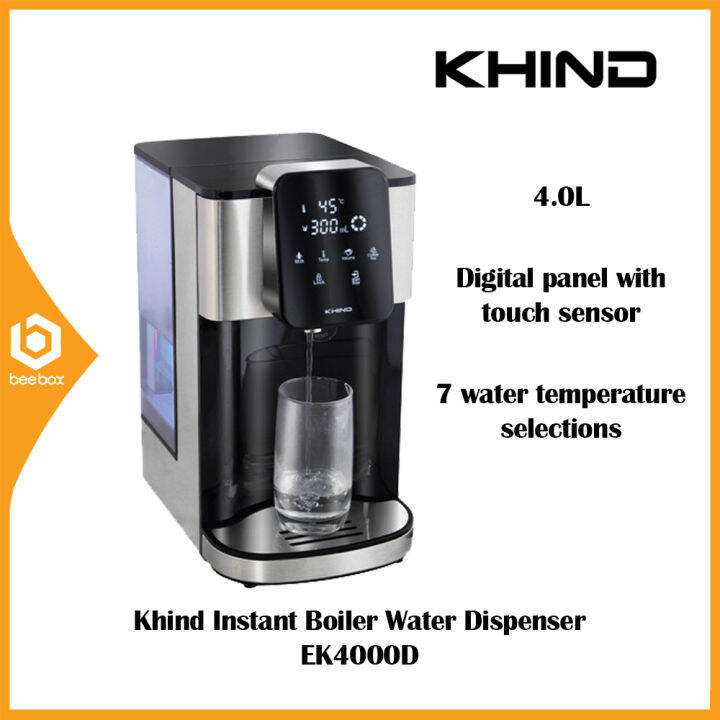 Khind Instant Boiler [10 seconds] Water Dispenser - EK4000D | Lazada