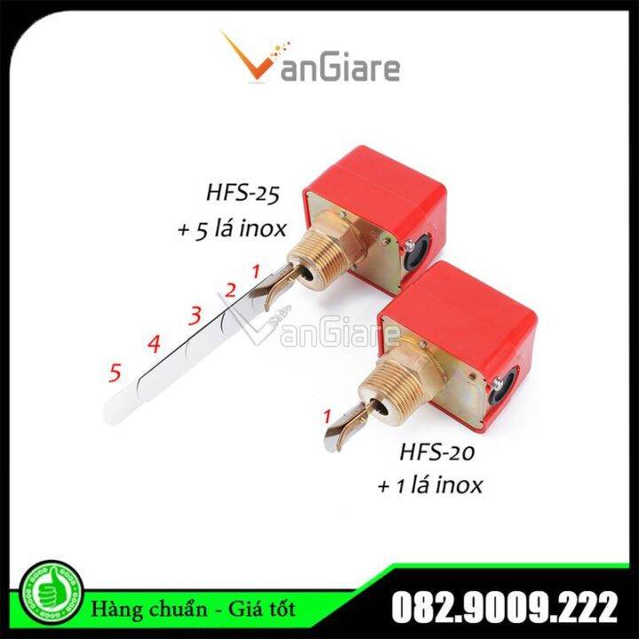 Công tắc dòng chảy Hàn Quốc Autosigma IHC HFS20 HFS25 ren 27mm 34mm có ...