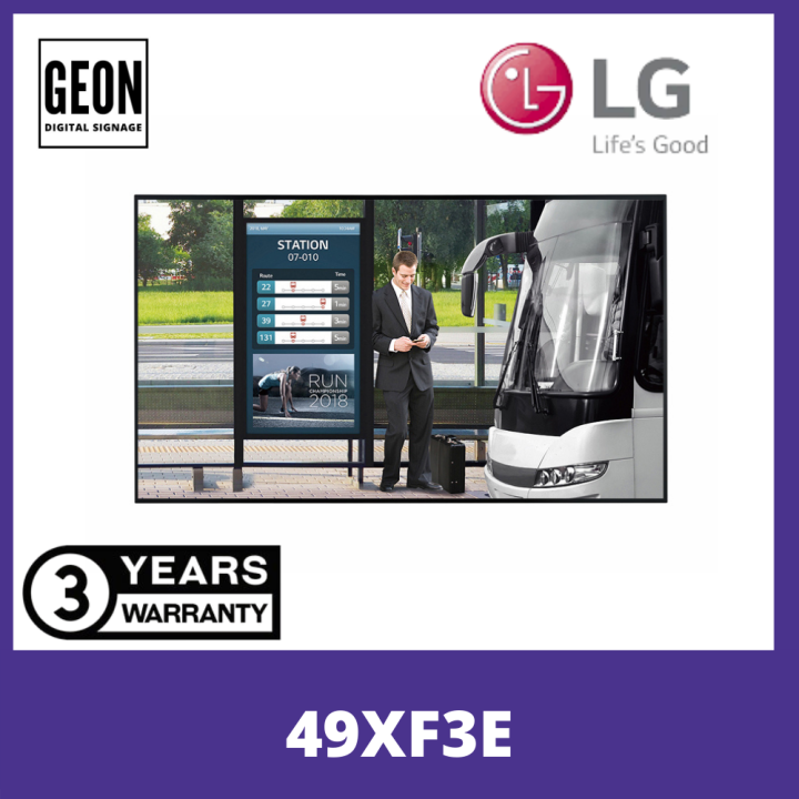 LG 49" inch 49XF3E XF3E-B Series Full HD Digital Signage | Lazada