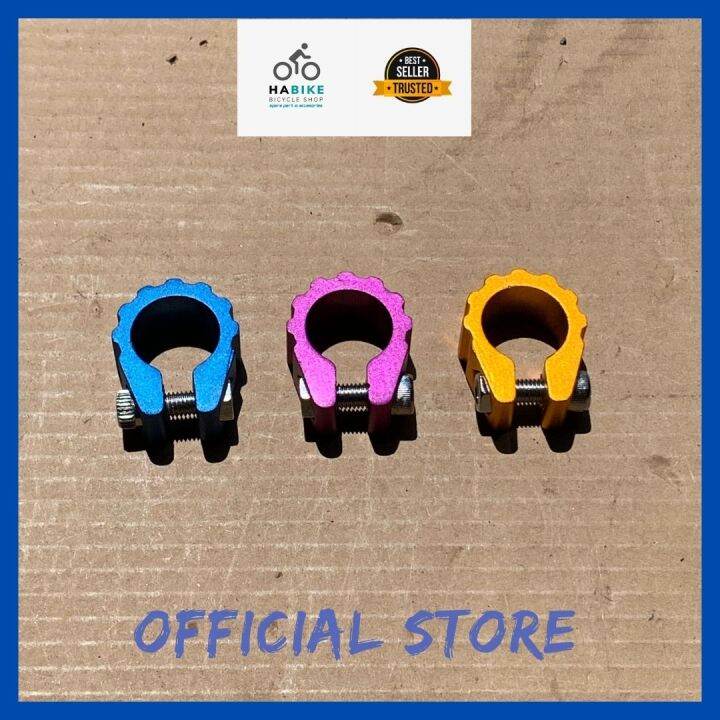 Seat clamp atau klem kleman batangan model belimbing alloy Baut L 25.4 ...