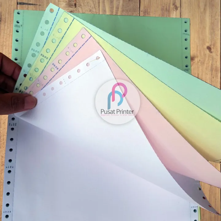KERTAS NCR CONTINOUS FORM 4 PLY / RANGKAP KERTAS NOTA FAKTUR INVOICE ...