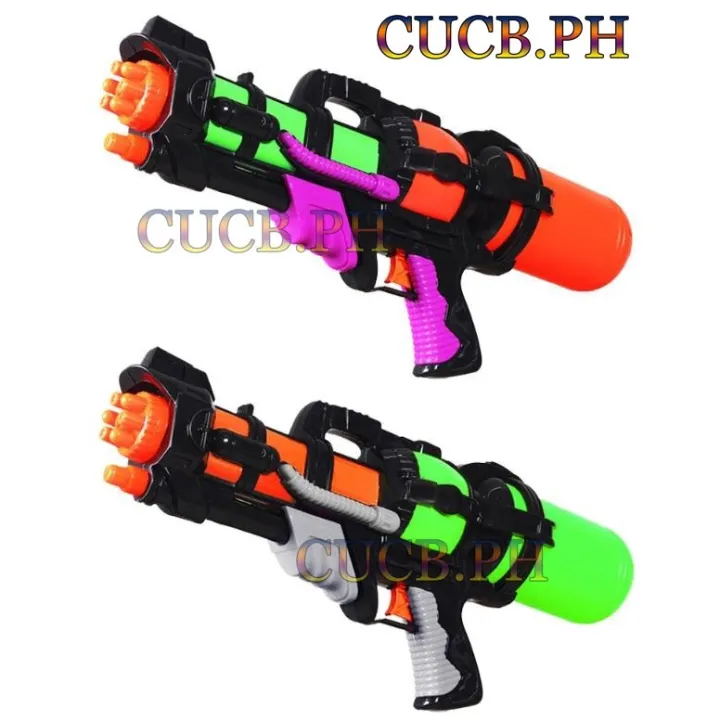 Children's water gun toy pull-out large-capacity high-pressure water ...