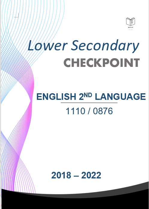 Cambridge Lower Secondary Past Year Paper/ English/ English Second ...