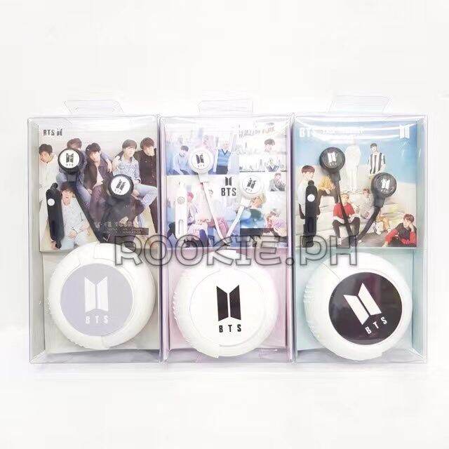 BTS KPOP HEADSET EARPHONE BLACKPINK,EXO,TWICE, CUTE POUCH | Lazada PH
