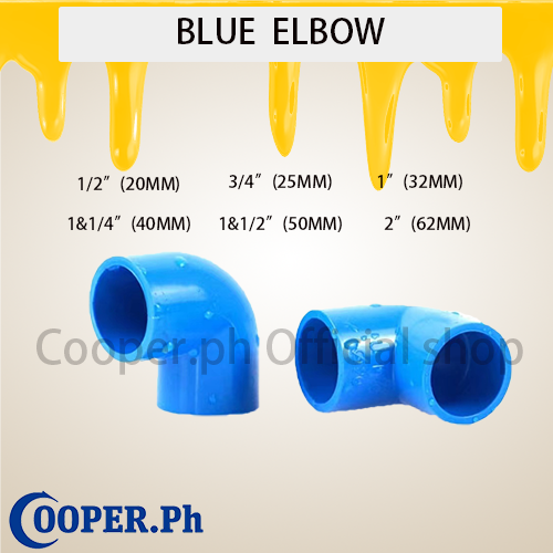 goflex blue elbow PVC water blue piping system(1/2)"(3/4")(1")(1&1/2 ...