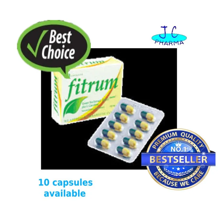 FITRUM L-Carnitine+Green Tea Extract (10 Capsules) | Lazada PH