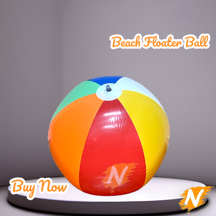 Colorful Beach Swim Floater Ball Beach Play Ball | Lazada PH