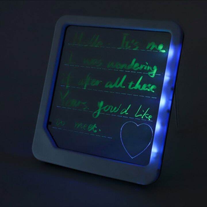 【HOT】 LED Writing Board Fluorescent Drawing Display Board for ...