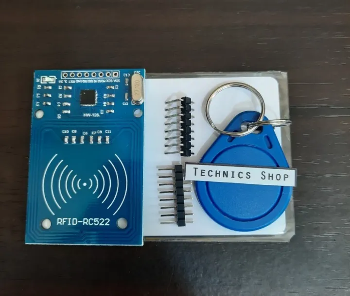 RFID Card Reader/Detector Module Kit (RC522) พร้อม Tag Card และ Tag พวง ...