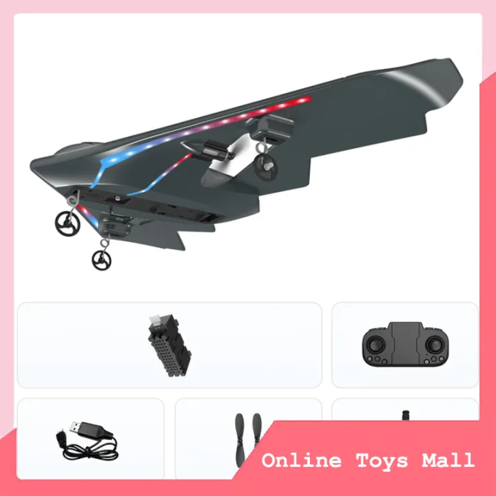 Lsrc-b2 Rc Airplane 2.4ghz 2 Channels Remote Control Airplane Fixed ...