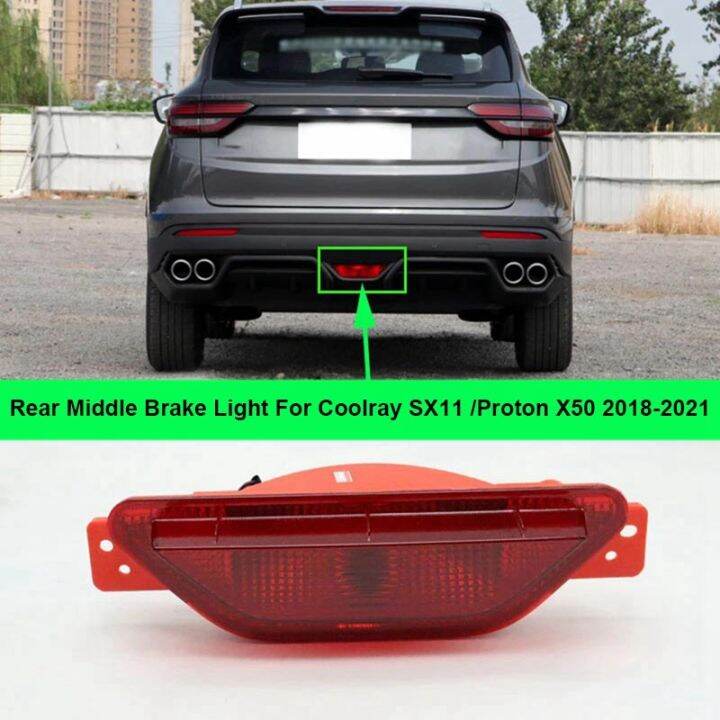 Rear Bumper Lights Assembly Reflector Fog Lamp for Geely Coolray SX11 ...