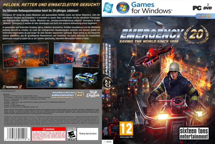 EMERGENCY 20 PC GAME [Offline INSTALLATION] | Lazada