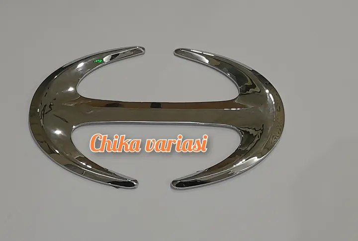 Logo hino dutro warna chrome embleme emblem logo hino dutro warna ...