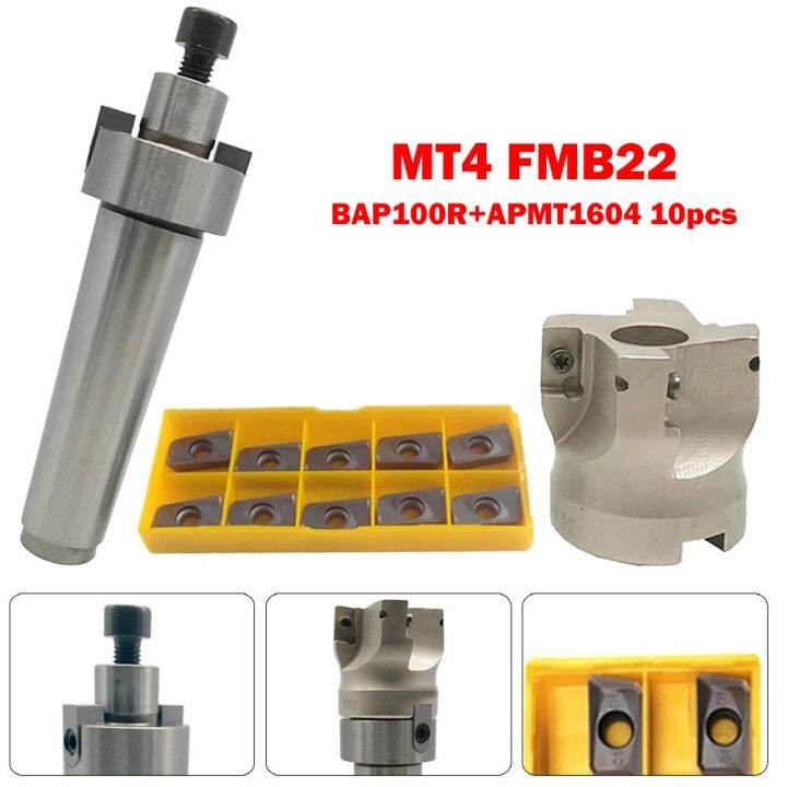 MT4 FMB22 Shank 400R 50มม.CNC ตัด4T APMT1604คาร์ไบด์ใส่ชุด | Lazada.co.th