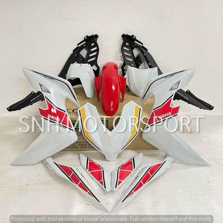 VELOZI RACING COVER SET MX KING 60TH ANNIVERSARY Y16ZR YAMAHA | Lazada