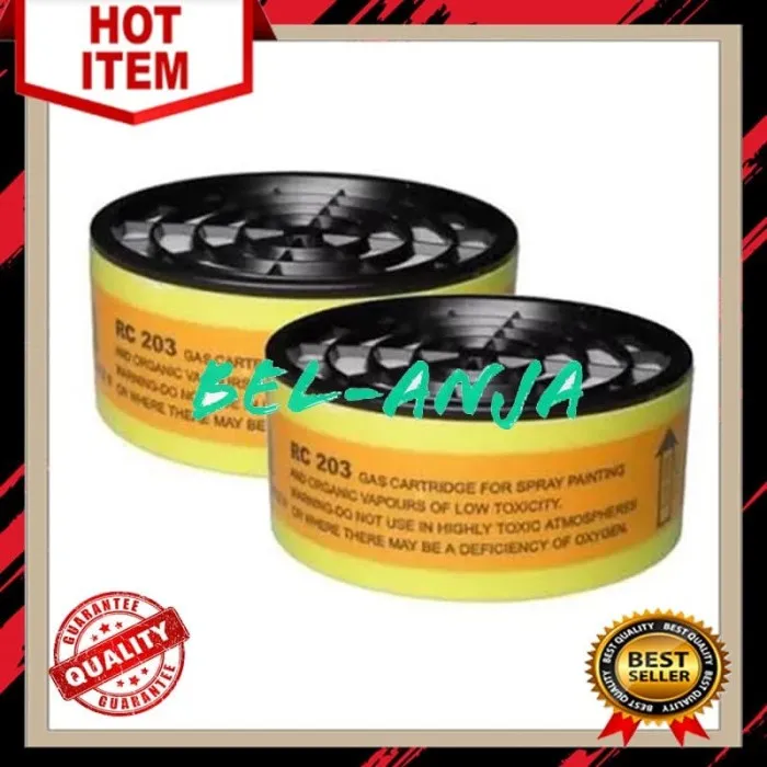 Obat masker RC-203 / Refill cartridge chemical respirator NP305 RC203 ...