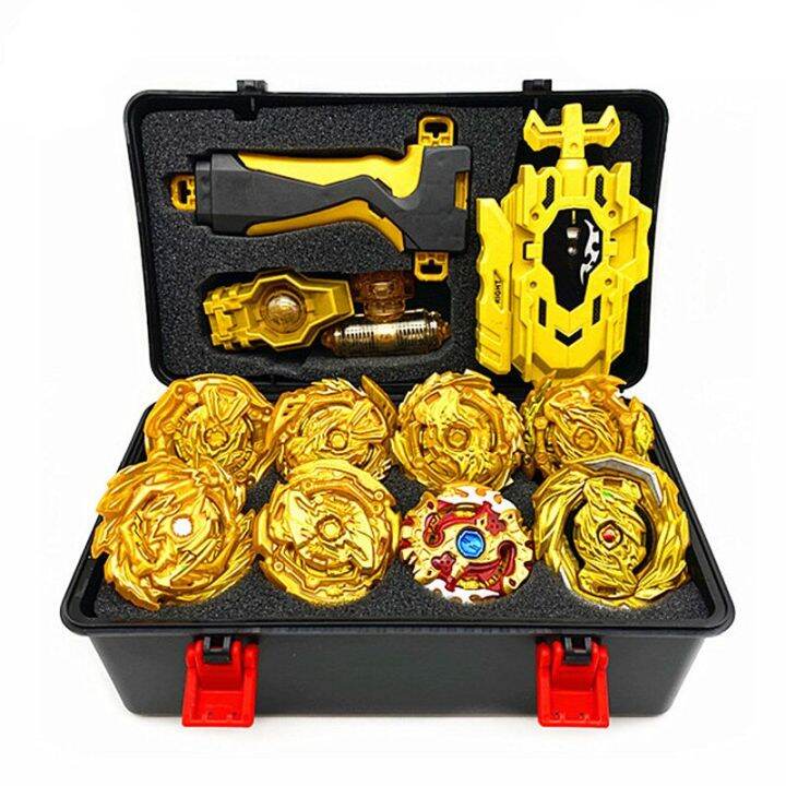 Beyblades Bursting Gold Burst Surge Gt Toys Gyro Carrying Chains Toolbox Toupie Metal God Tops ...