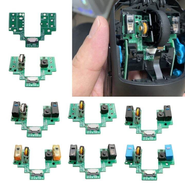 1 Set For Logitech G Pro Wireless Gaming Mouse Repair Parts Mouse Upper ...