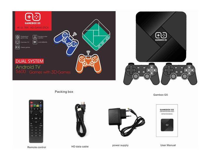 13 Emulator Dual Booting Android Tv And Linux Gamebox Super Console G5 ...