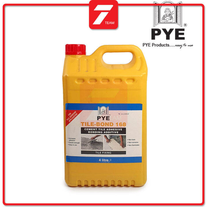 PYE TILE-BOND 168 CEMENT TILE ADHESIVE BONDING ADDITIVE / PYE TILE BOND ...