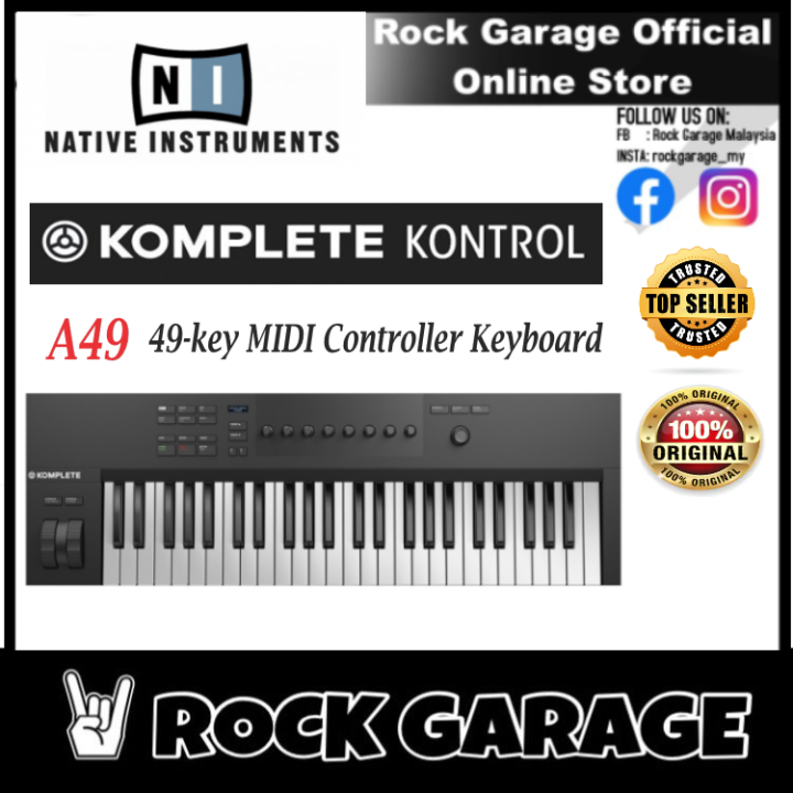 Native Instruments Komplete Kontrol A49 49-key MIDI Controller Keyboard (A-49/A 49) | Lazada