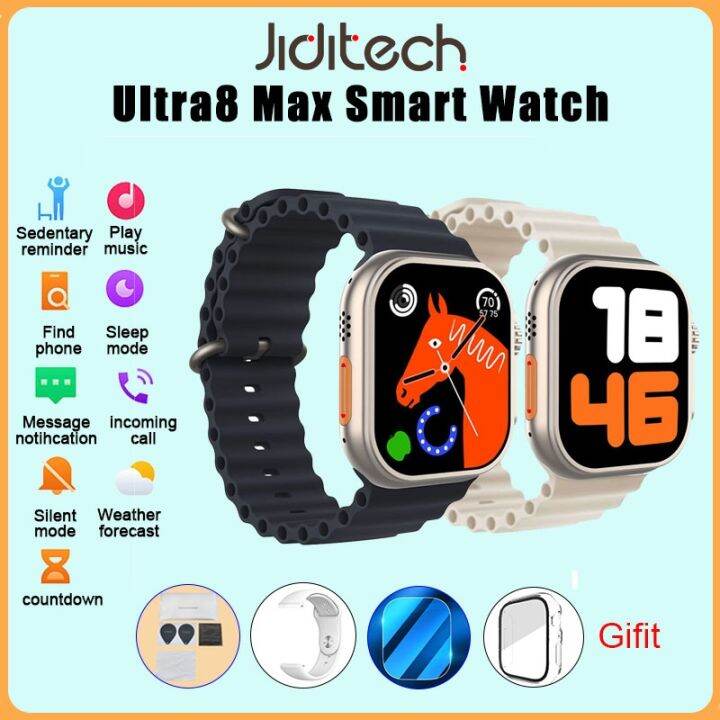 Jiditech Smart Bluetooth Watch Ultra 8 Max HK8 Series 8 Sports Watch ...