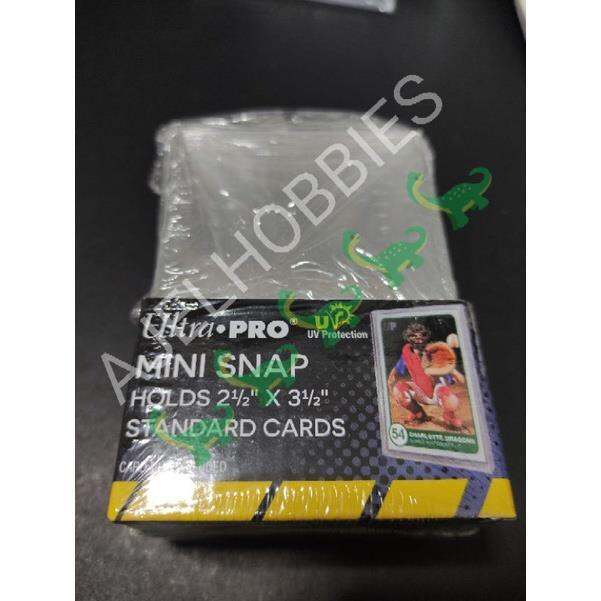 MINI SNAP UV Original Ultra Pro case for Photocards recessed snap ...