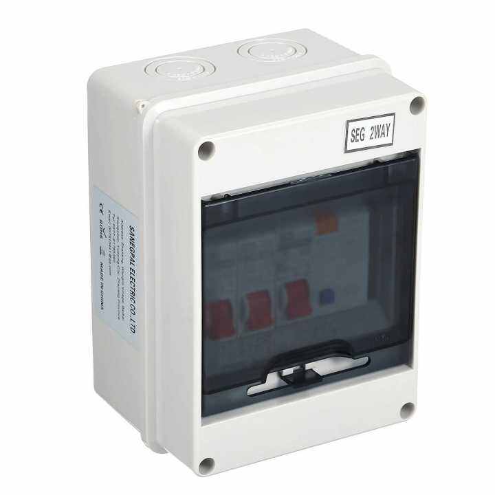 Safe And High-Efficiency 2 Way Garage Caravan Consumer Unit 40A 30mA ...