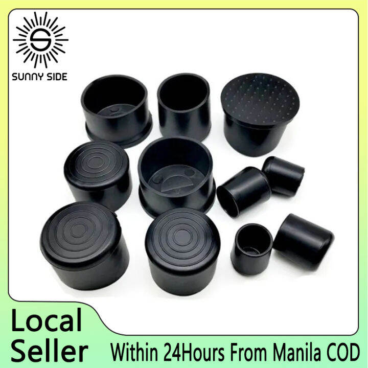 Rubber Footing Square/Rectangular/Round Tube Jacket Cap Furniture Foot ...