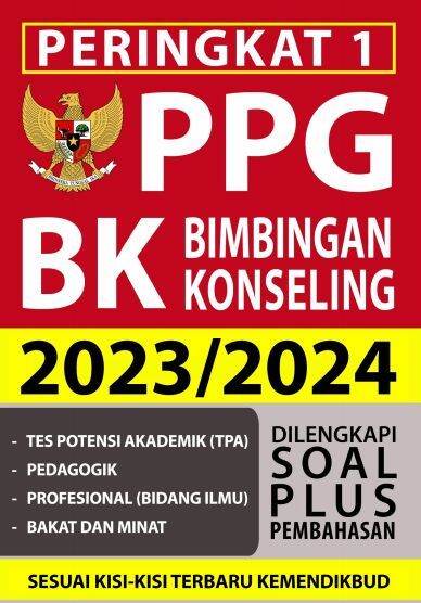 Buku Peringkat 1 PPG BK 2023/2024 | Lazada Indonesia