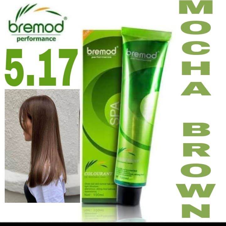 Bremod Performance SPA Hair Color ( 5.17 mocha brown ) 100 ML | Lazada PH