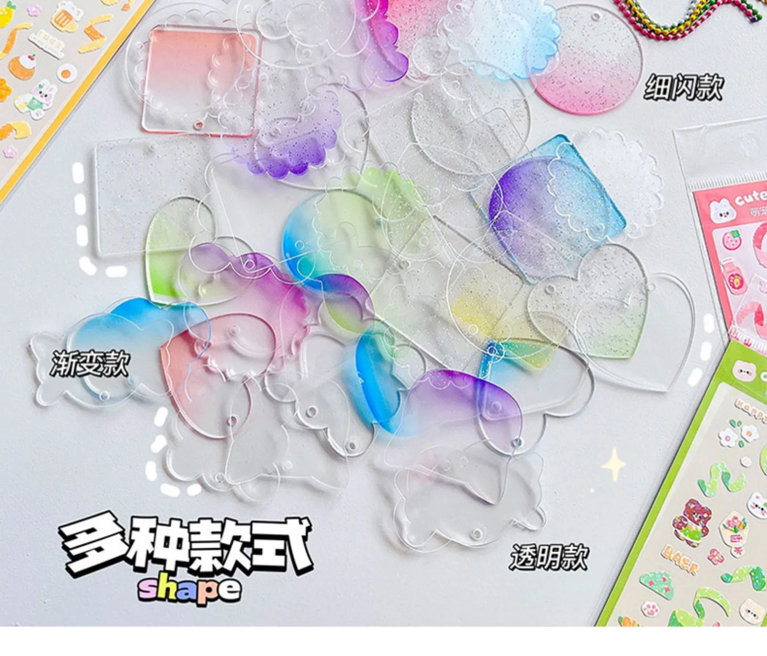 Guka Bucket Sticker Set Guka Cane Bestie Gugu Card Holder Hand Account ...