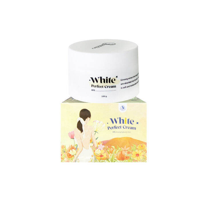 (โฉมใหม่) โสมควีน Queen White Perfect Cream 100g. | Lazada.co.th