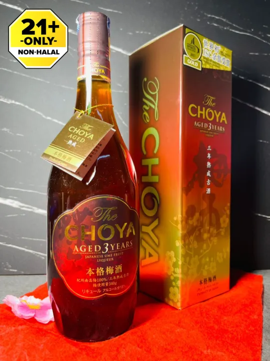 Choya Aged 3 Years Japanese UME Fruit Liqueur 720ml Alc.15% | Lazada