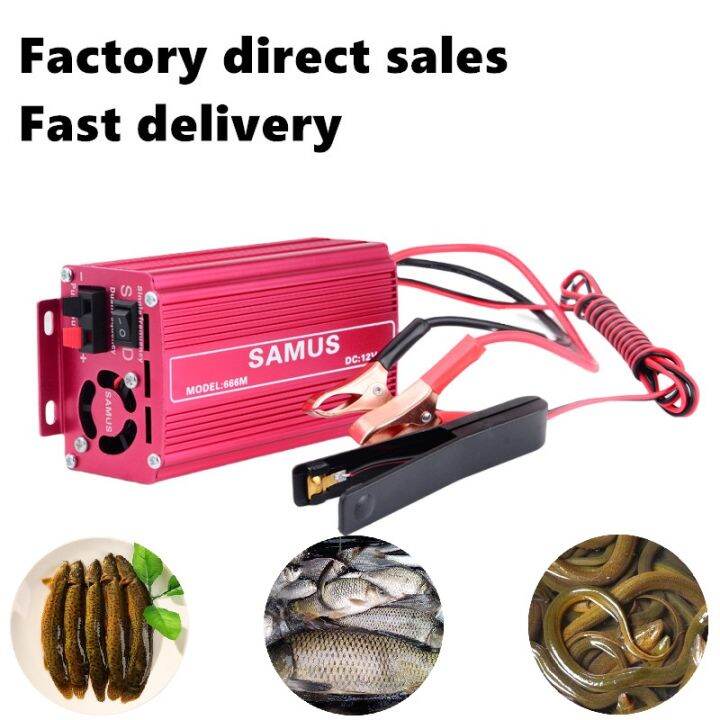 2022 New Samus 666m Mini Portable 600W Electric Fish Shocker Stunner ...