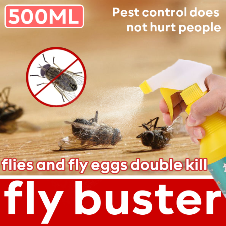 EZ 🥇one squirt to die🥇flies killer Pets are harmless 500ML fly killer ...