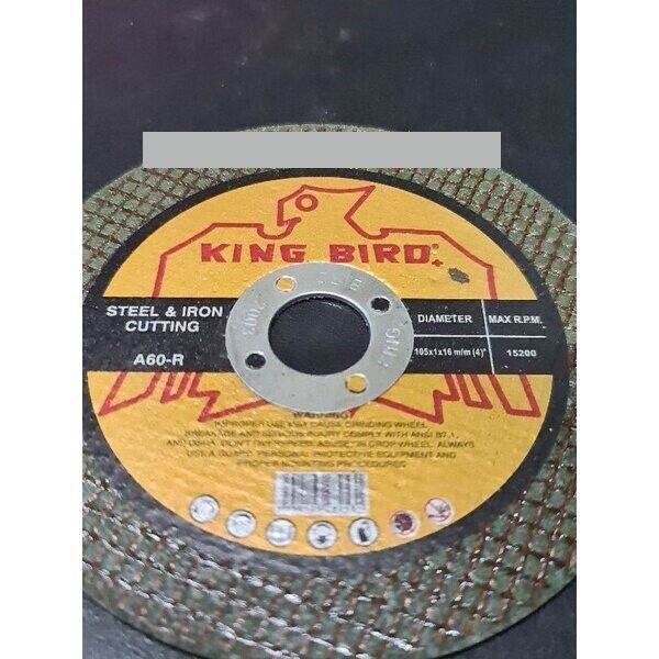 (105mm x 1mm x 16mm) KINGBIRD [SUPER SHAPE] 4'' STAINLESS STEEL CUTTING ...