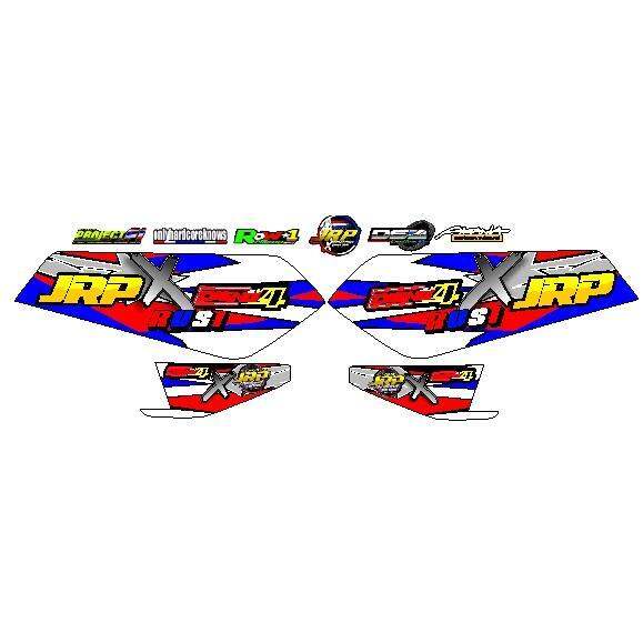 Browinie RUSI TC 125/150 JRP X DAENG DECALS | Lazada PH