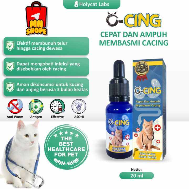 ROYAL CARE O-CING obat segala cacing untuk kucing sangat ampuh dan ...