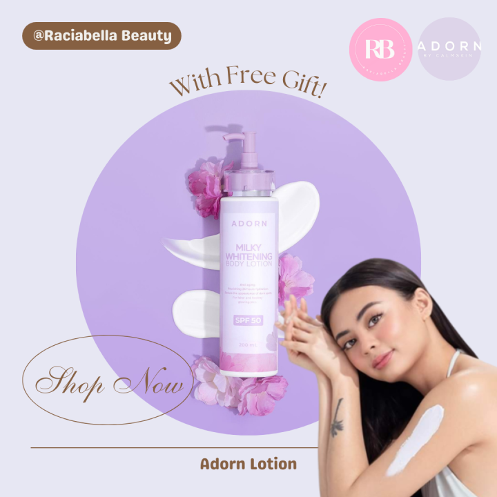 Adorn Lotion with SPF50 NEW PRODUCT | Lazada PH